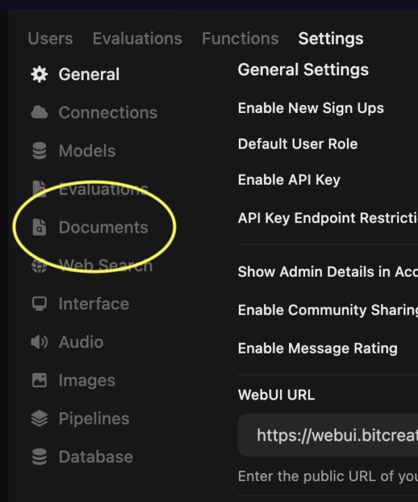 Creating a “Custom GPT” with Open Web UI - Demo Domain